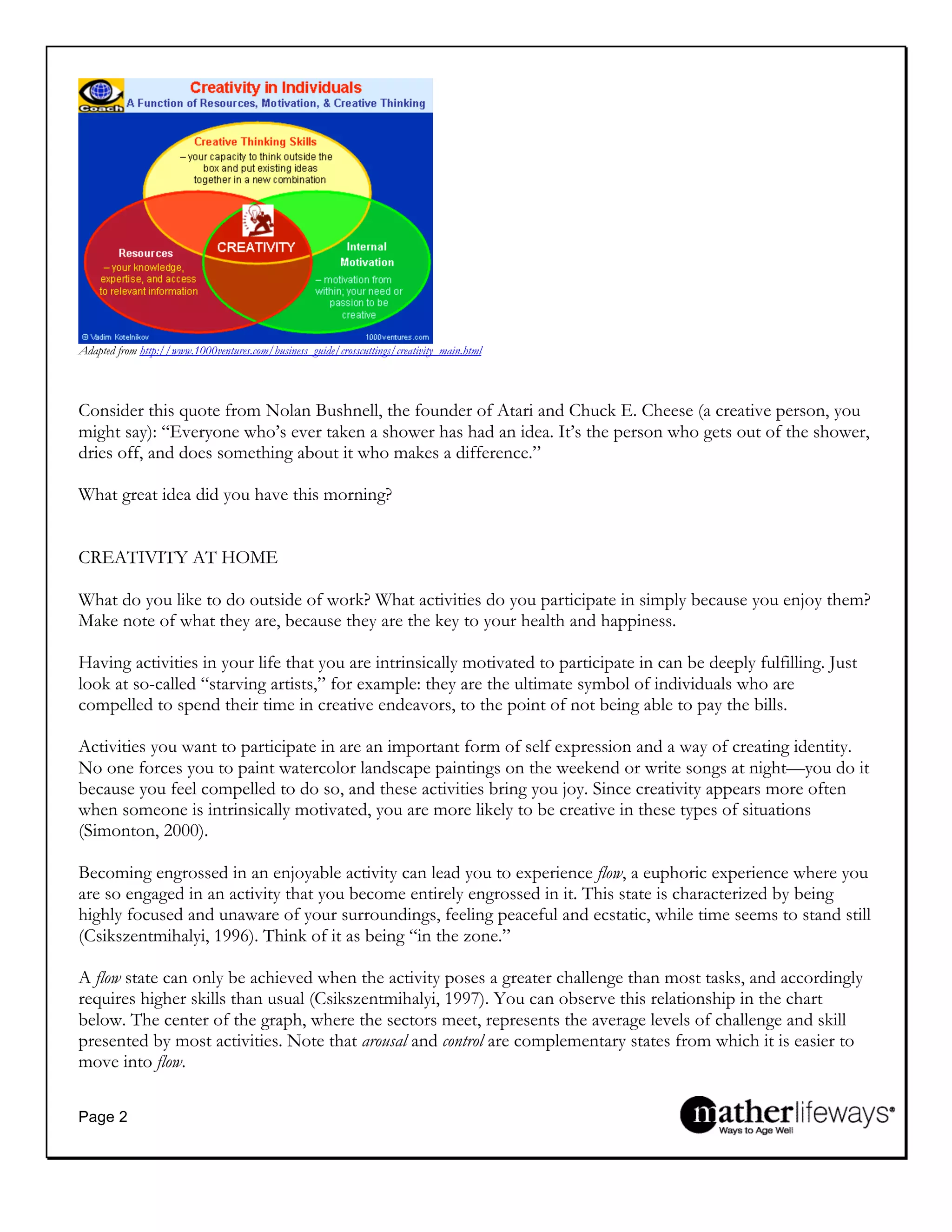 Creativity White Paper | PDF