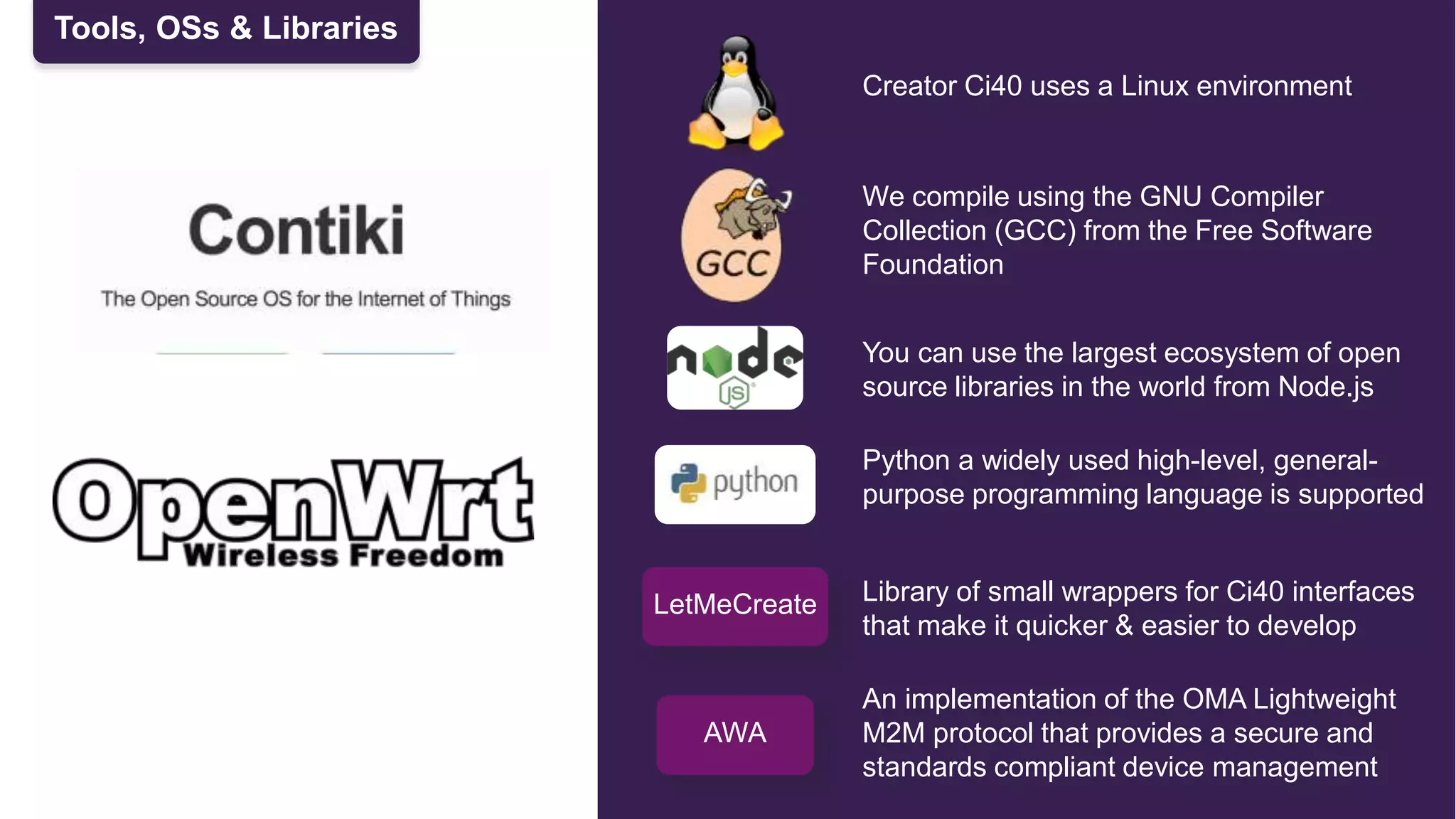 Creator IoT Framework | PPTX