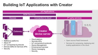 Creator IoT Framework | PPTX