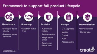 Creator IoT Framework | PPTX