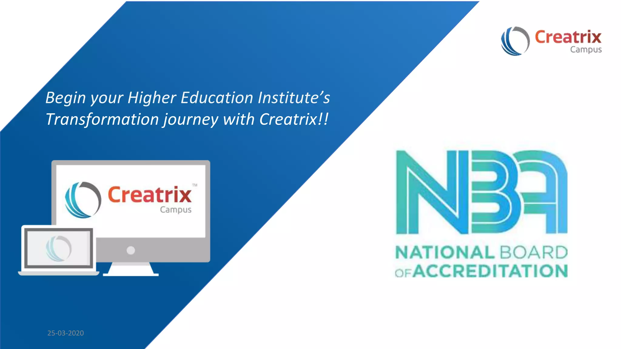 National Board of Accreditation for higher education in 2020 | PPT