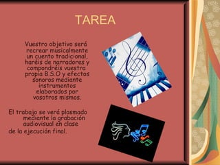 ¡Crea tu propio cuento musical! | PPT