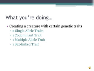 Creature creation | PPT