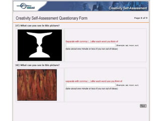 Creax creativity test | PPTX