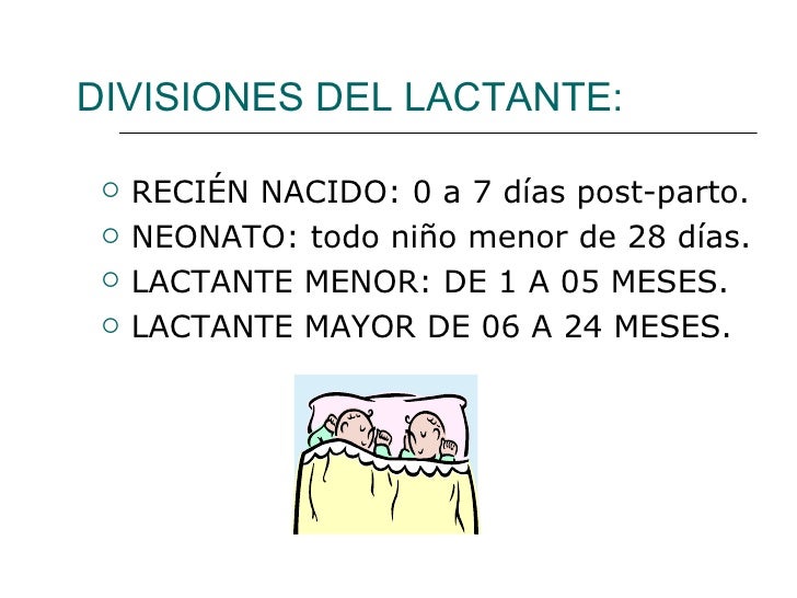 Crecimiento del lactante y el preescolar