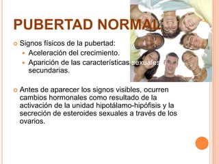 CRECIMIENTO Y DESARROLLO: escolar y adolescente | PPTX