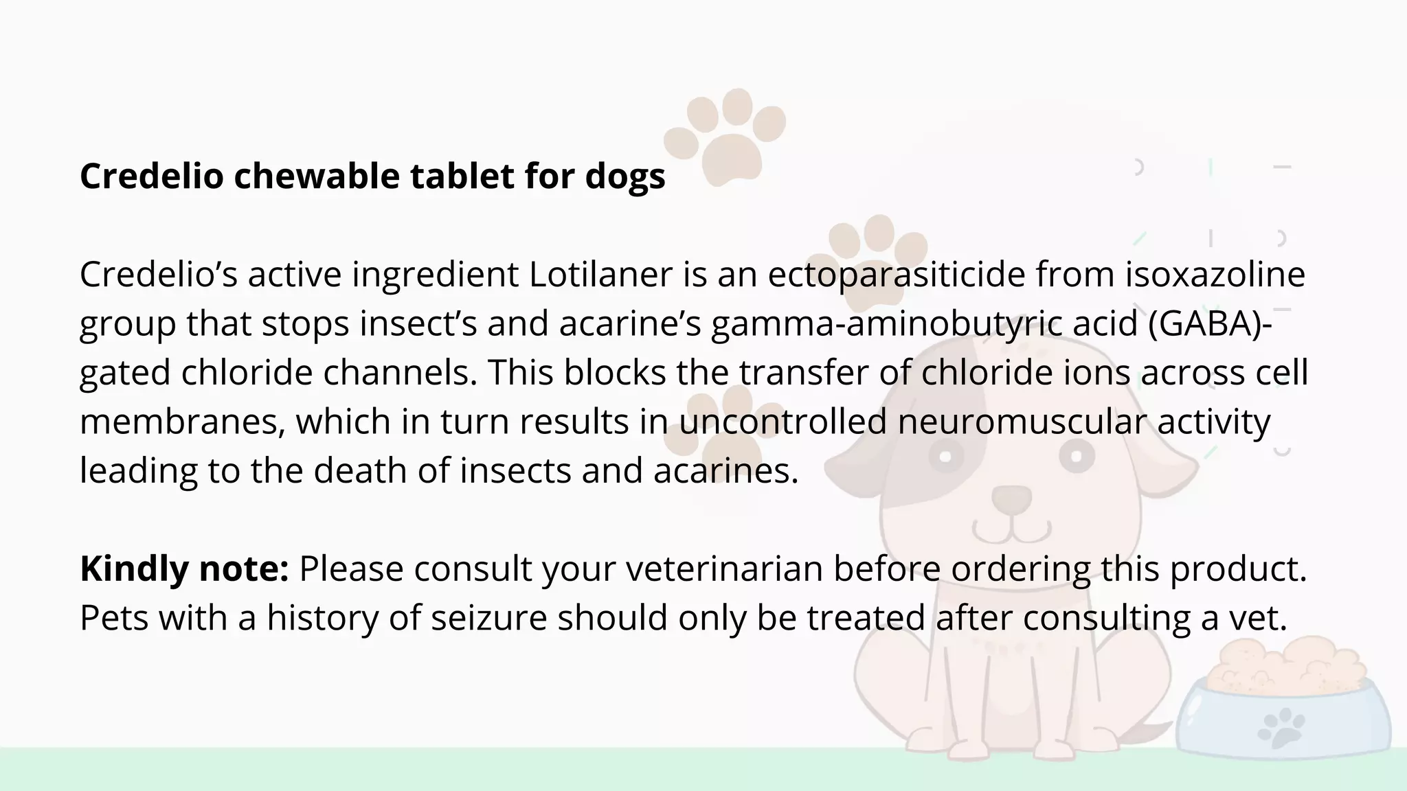 Credelio for dogs | PDF