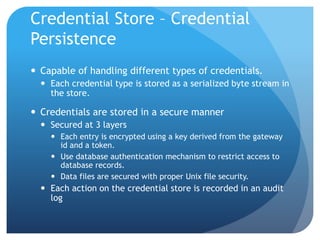 Apache Airavata Credential Store | PPT