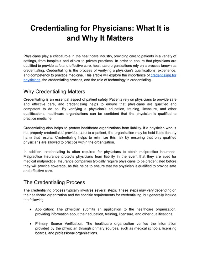 Credentialing for Physicians.pdf