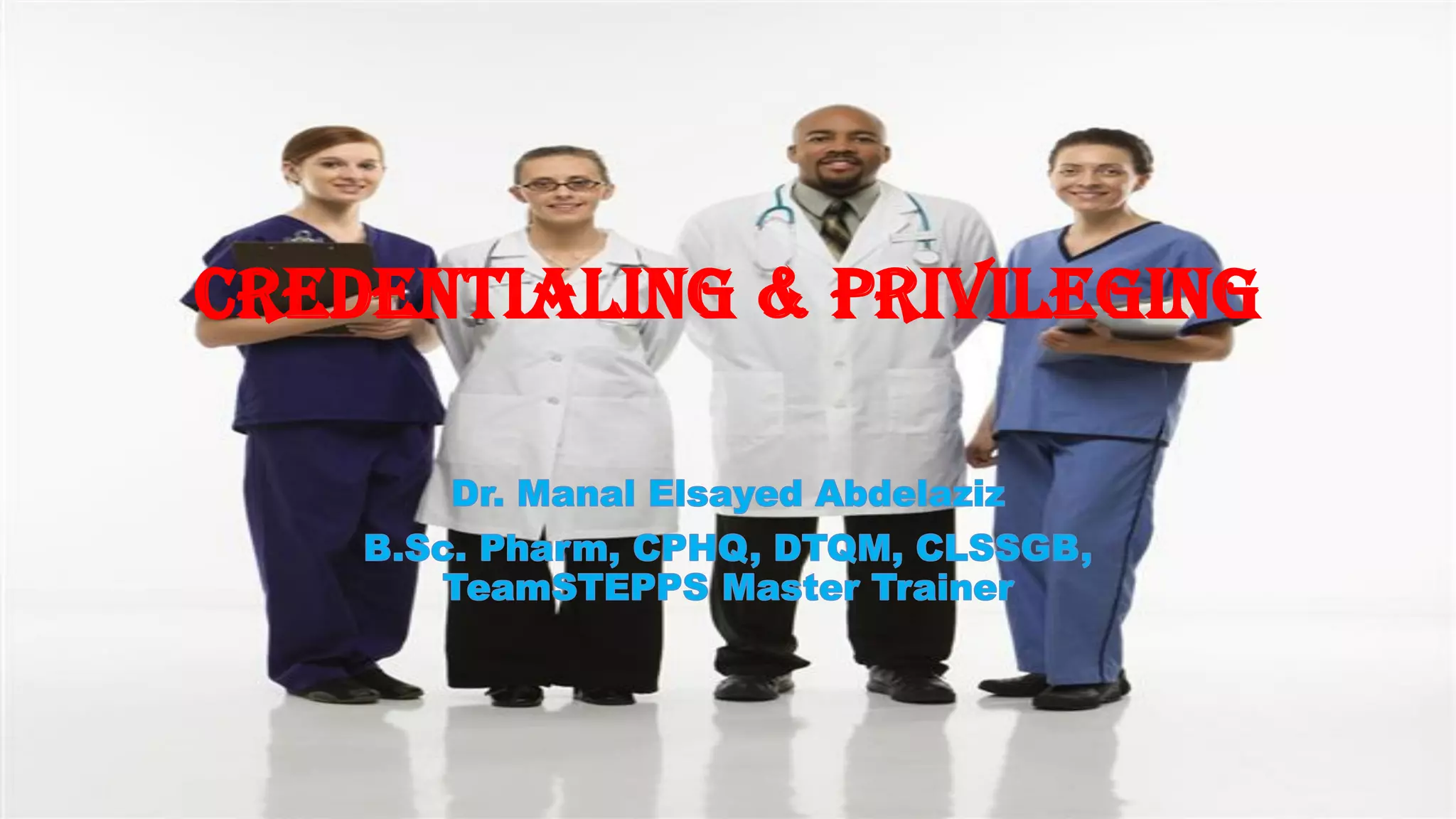 Credentialing & privileging | PDF