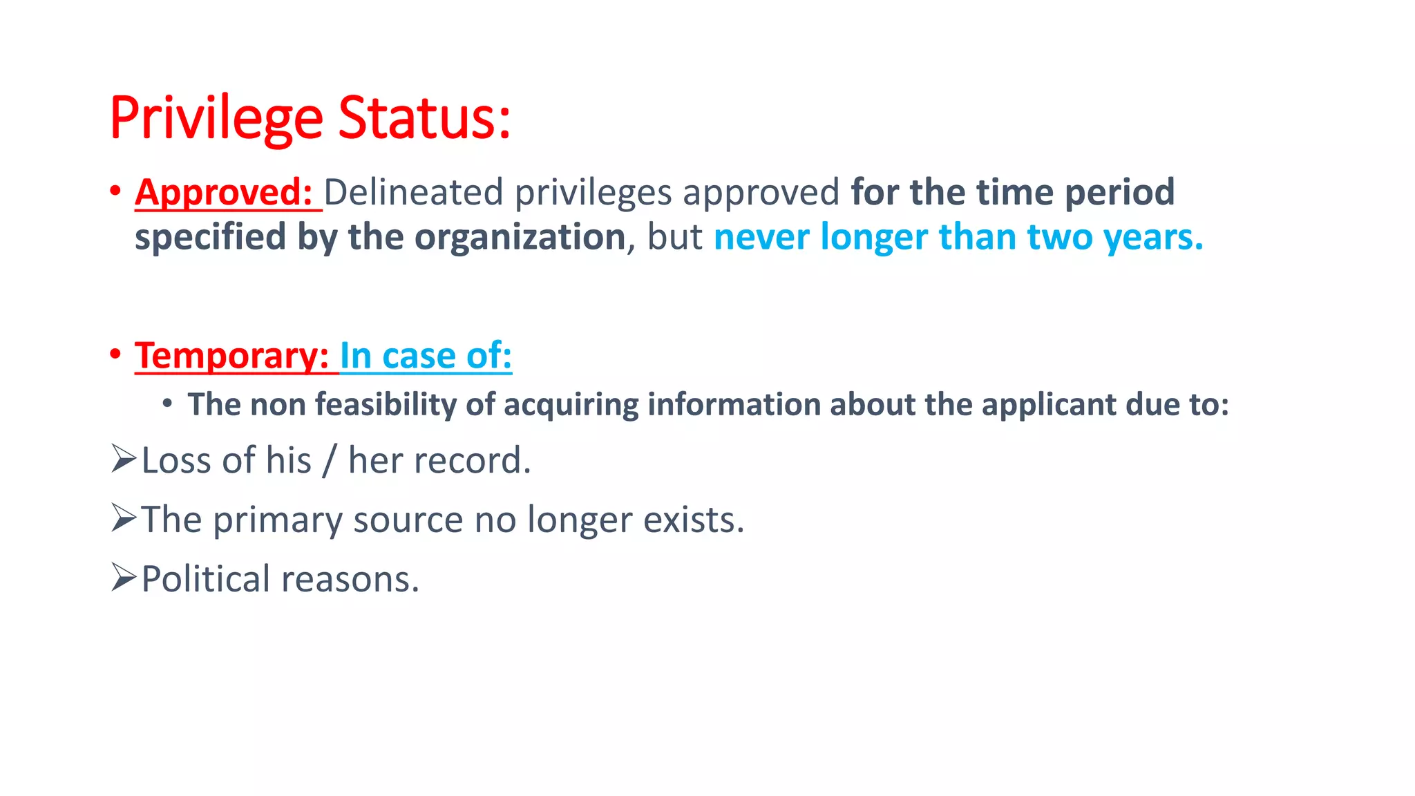Credentialing & privileging | PDF
