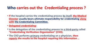 Credentialing & privileging | PDF
