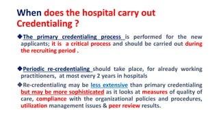 Credentialing & privileging | PDF