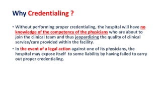 Credentialing & privileging | PDF