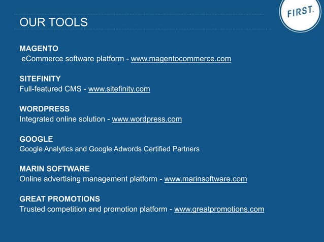 Our Credentials | PPT