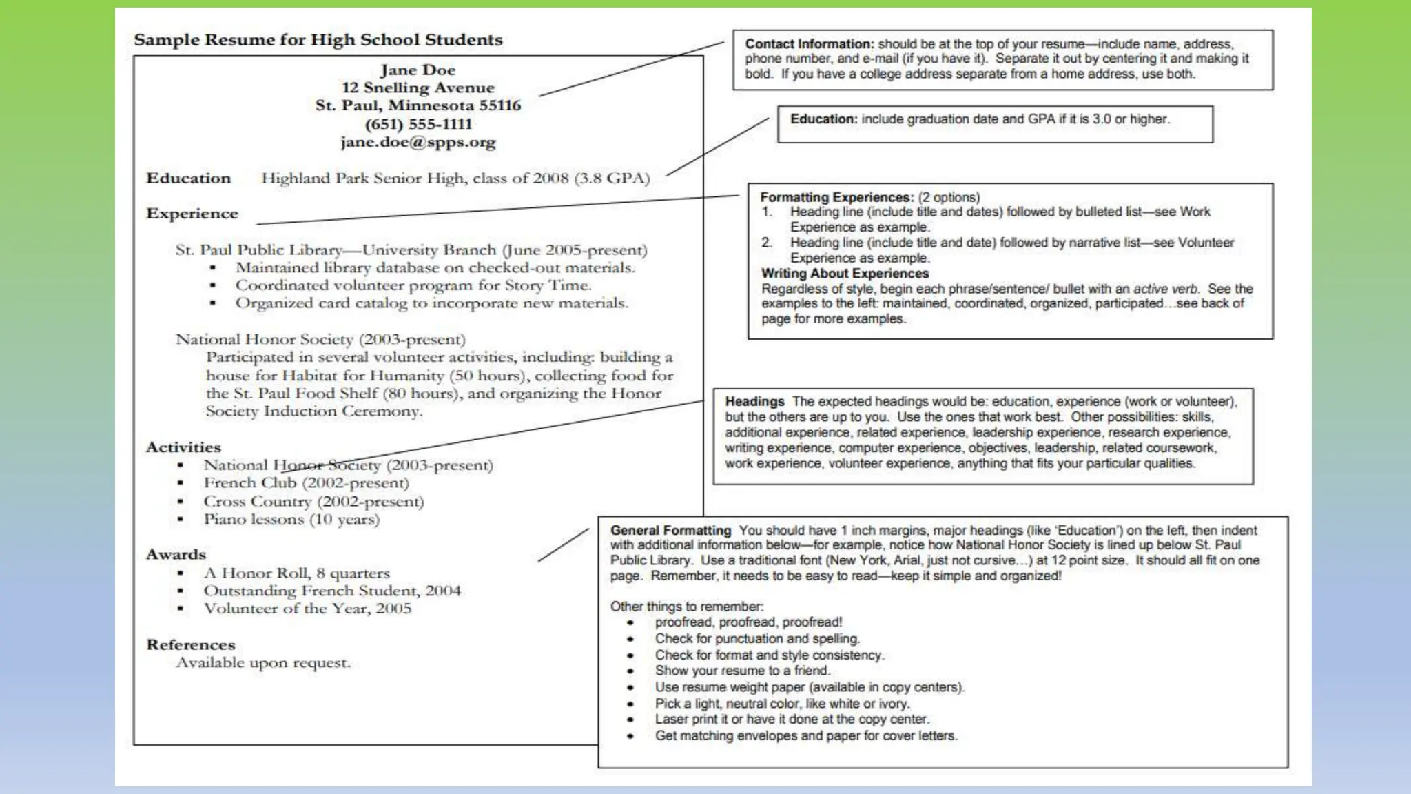 CREDENTIALS and eportfolio for immersion | PPT