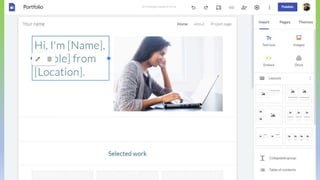 CREDENTIALS and eportfolio for immersion | PPTX
