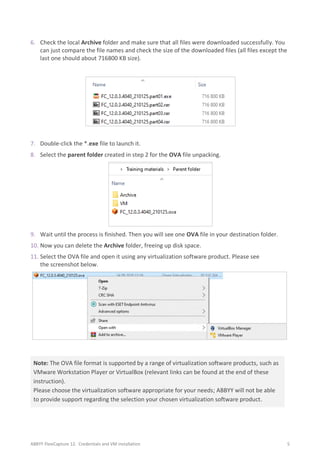 Credentials and VM Installation - Basic course.pdf
