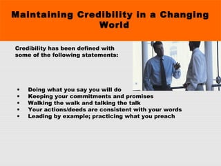 Credibility | PPT