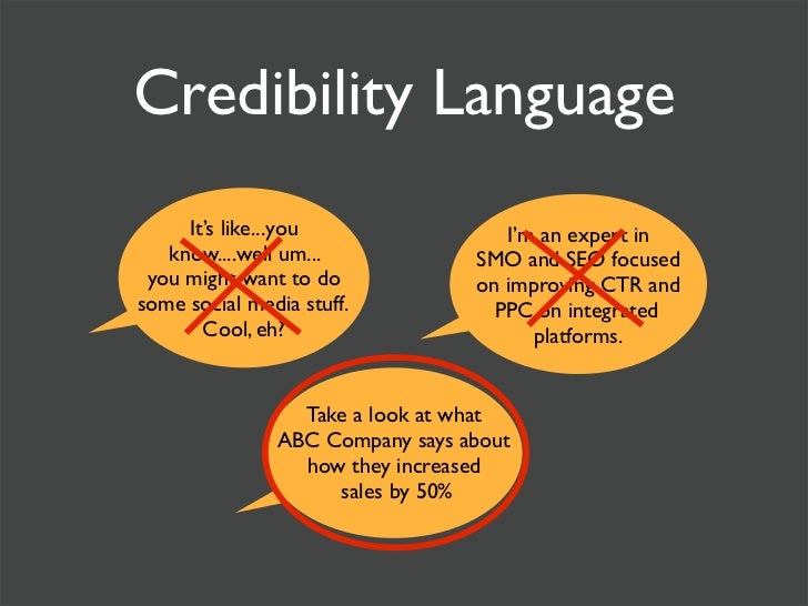 Credibility Advantage 2.0