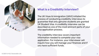 Credibility Interview | Things You Should Know! | PPTX