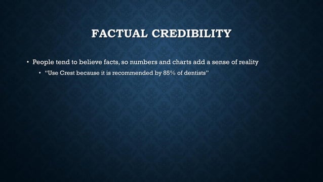Credibility in writing | PPT