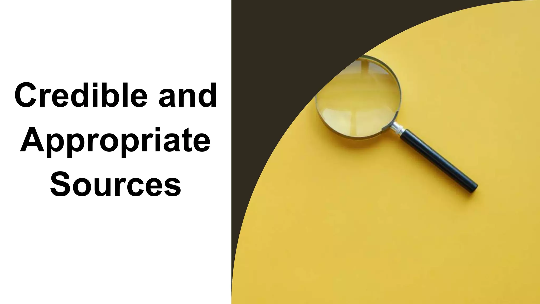 Credible and Appropriate Sources - Blast from the Past.pptx