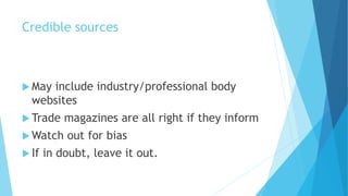 Credible information | PPTX