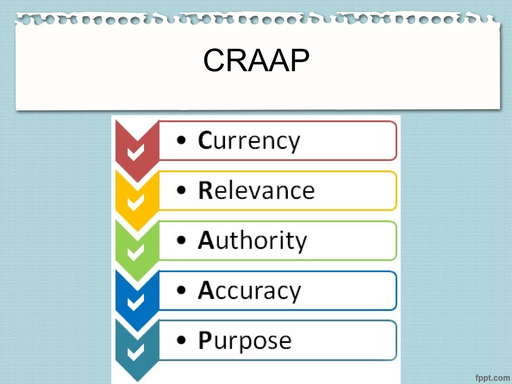 Credible Sources Of Information Ppt