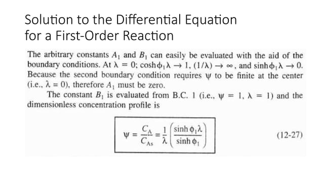 CRE Diffusion and Reaction teacher's.pptx | Chemistry | Science