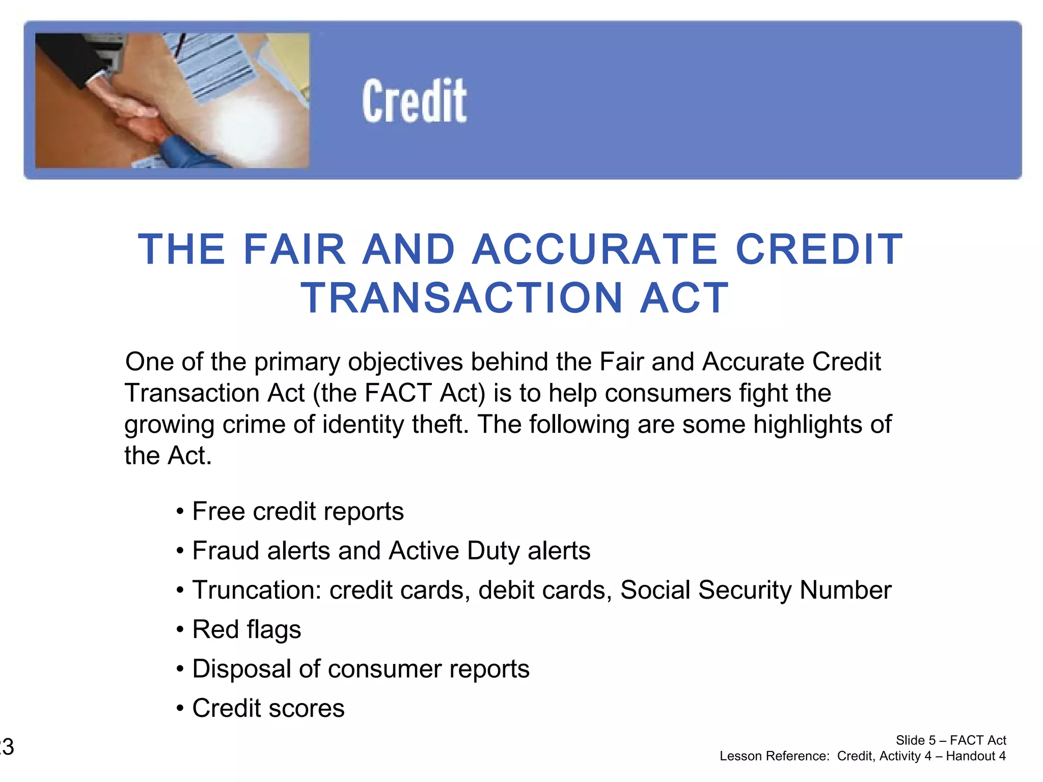 Credit | PPT