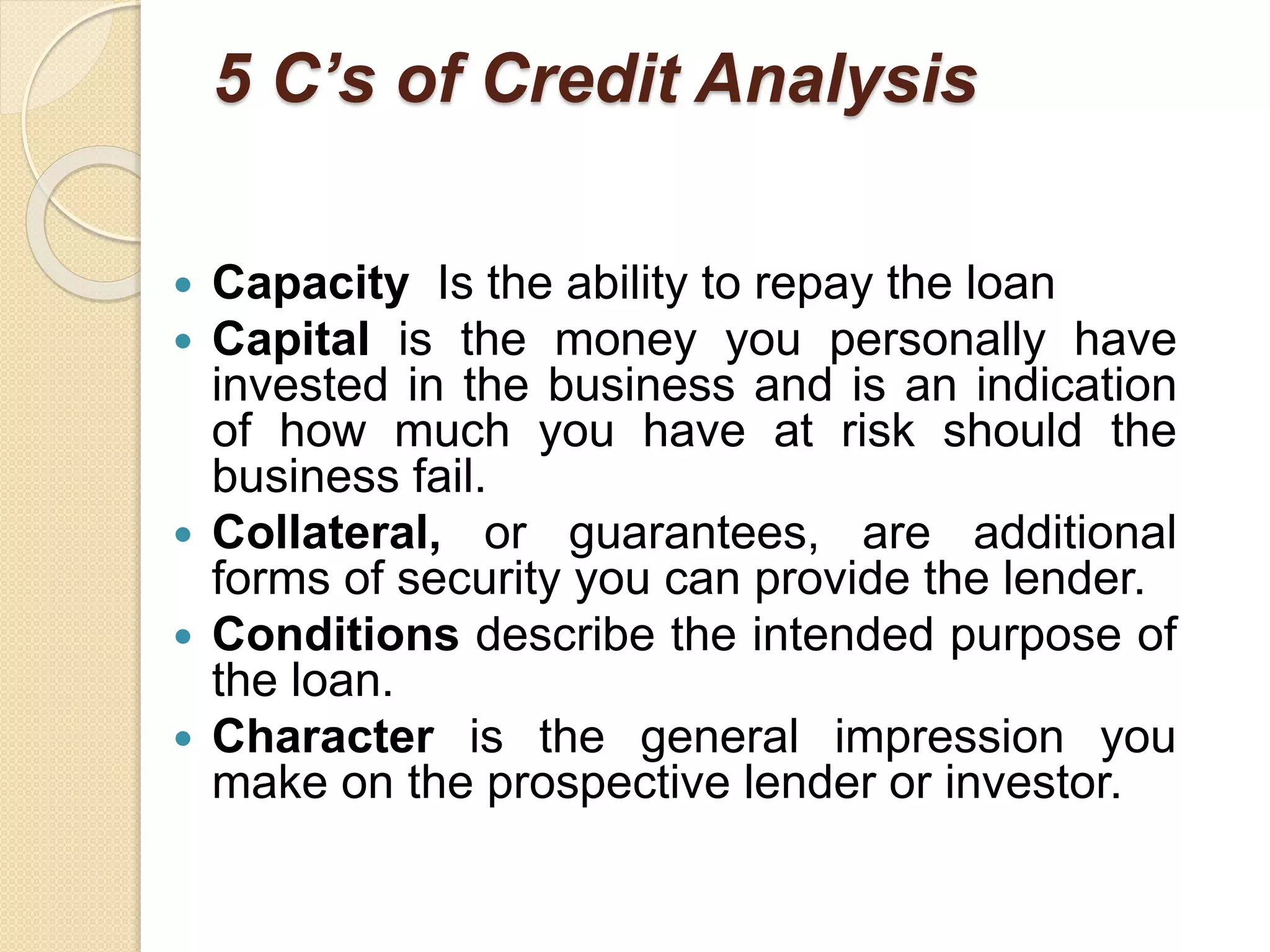 Role of Credit Investigator in commercial bank | PPTX