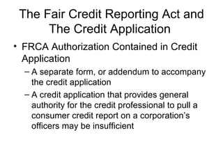 Credit Application Powerpoint | PPT