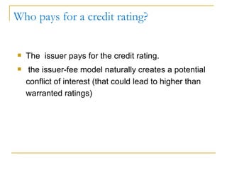 Credit Rating | PPT