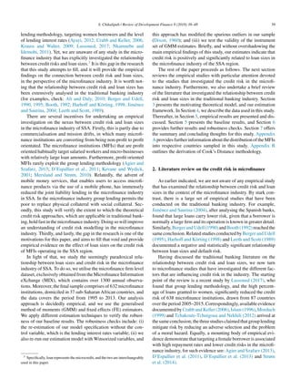 Credit-risk-in-microfinance-industry--Evidence-fro_2018_Review-of ...