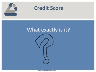 Credit 101 presentation | PDF