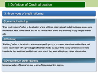 Credit allocation slide | PPT