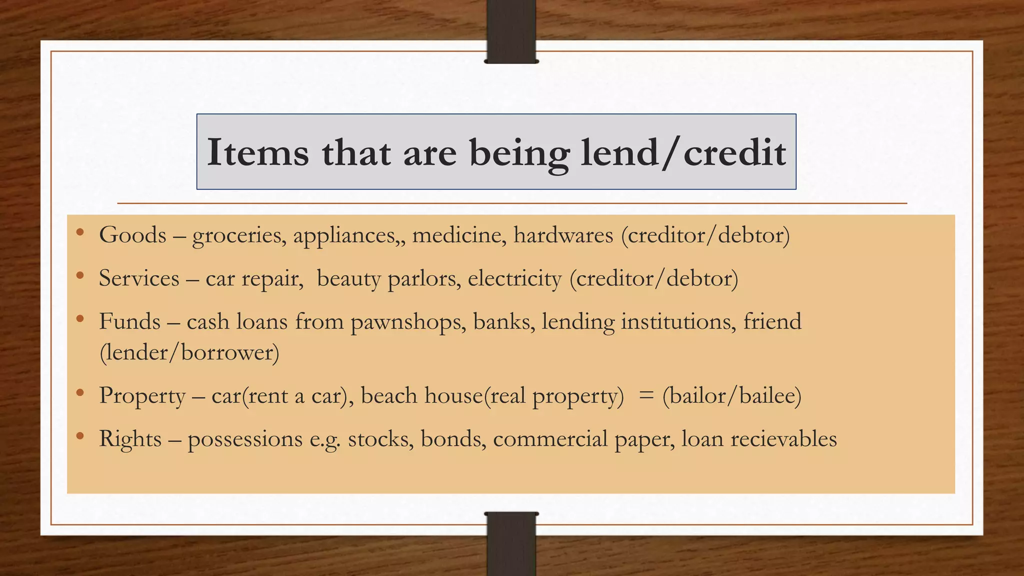 Credit and collection | PPTX