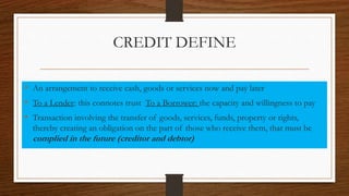 Credit and collection | PPTX