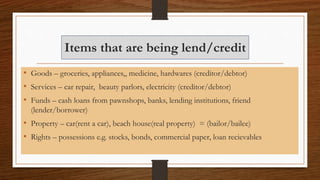 Credit and collection | PPTX