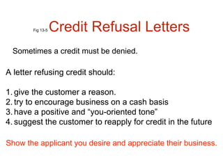 Credit and collection letters | PPTX | Consumer Banking | Personal Finance