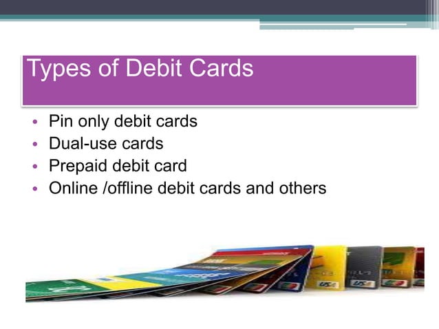 Credit and debit card | PPTX