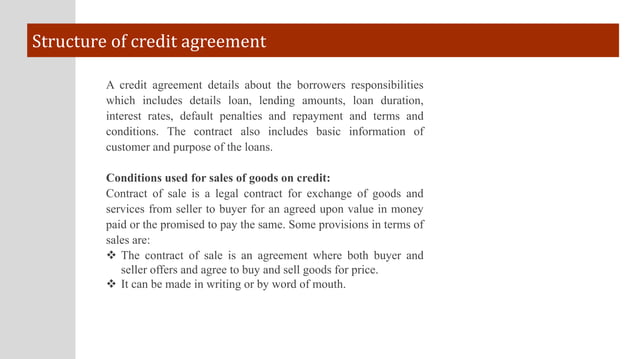 CREDIT APPLICATION PROCESS.pptx | Business | Business and Finance