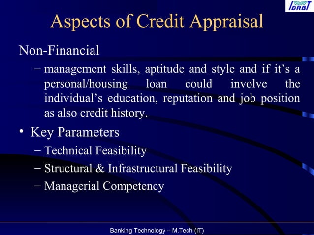 Credit appraisal SYSTEM | PPT | Business Banking & Finance | Business