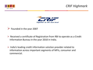 Credit bureau | PPTX
