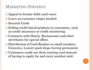 Marketing Credit card | PPTX