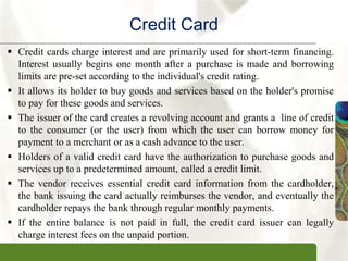 Credit Card | PPTX