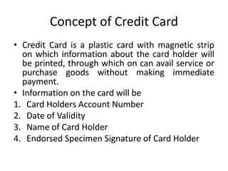 Credit card | PPTX