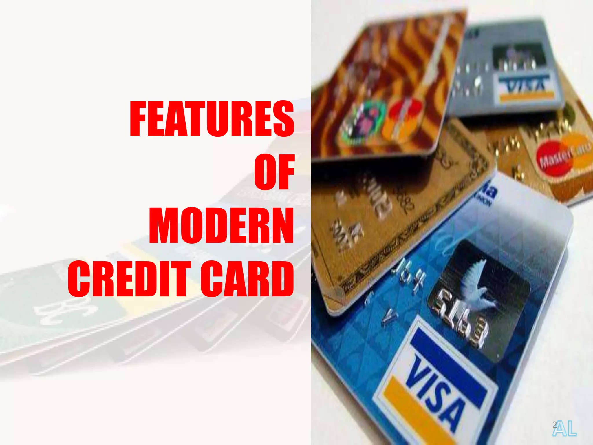 Features of Credit Card | PPTX