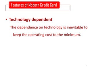 Features of Credit Card | PPTX